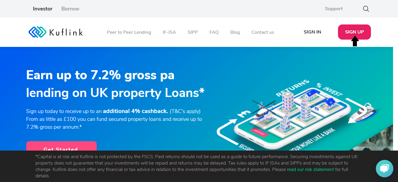 How to set up an account with Kuflink?